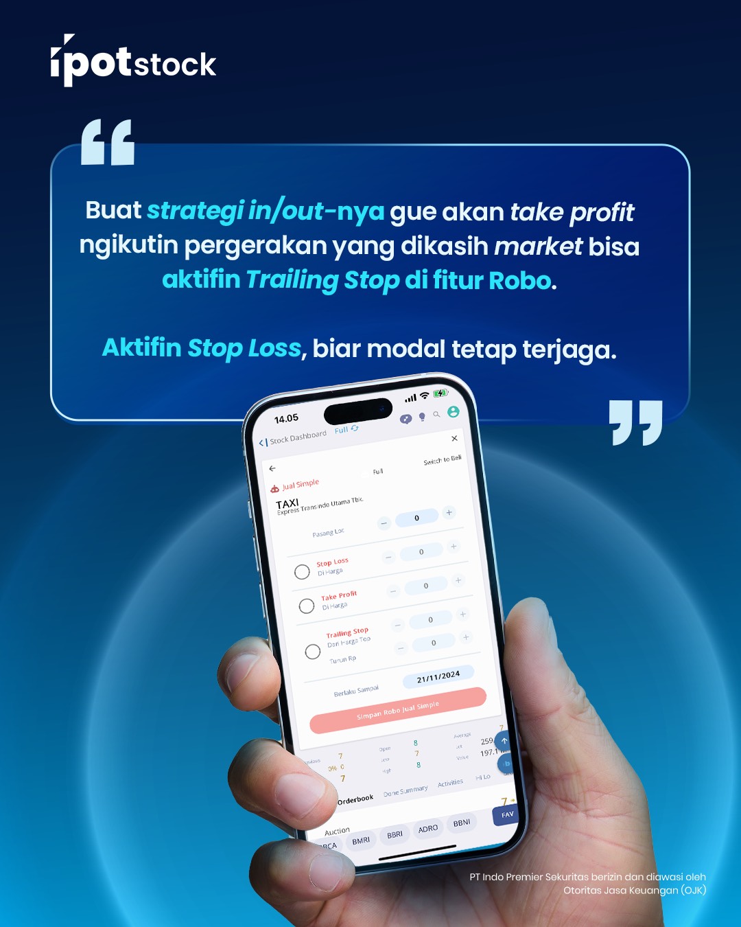 Booster Modal - Indo Premier Sekuritas